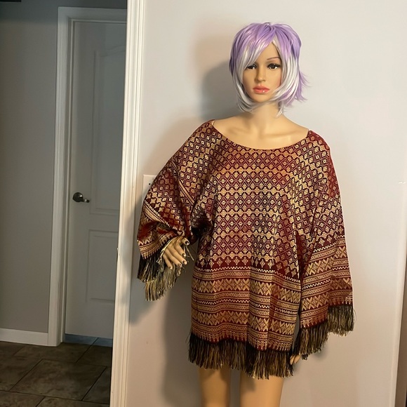 Madam Preecha | Tops | Vintage Madam Preecha 0 Thia Silk Os Beautiful Hand Work Rare | Poshmark